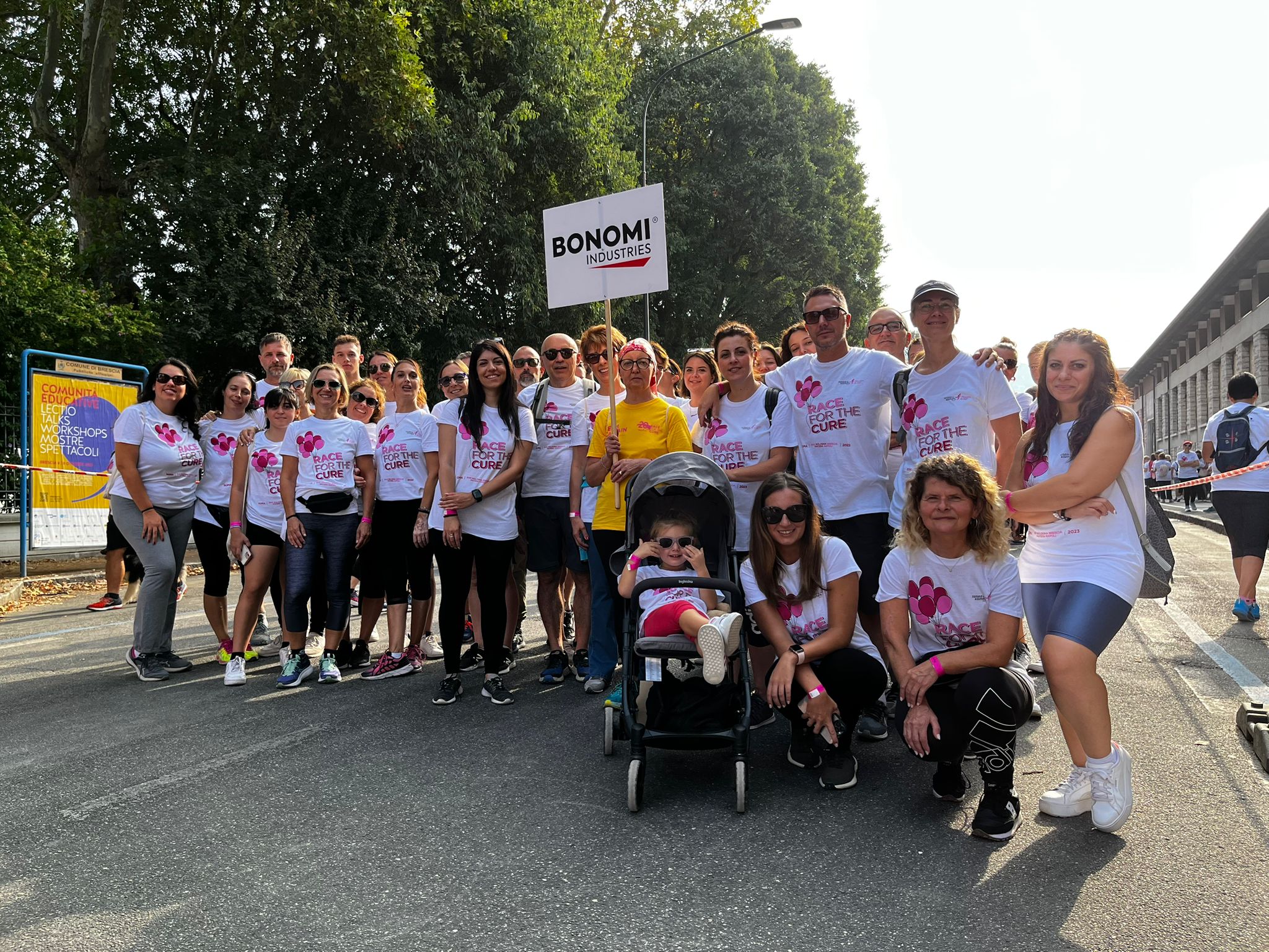 The Bonomi Industries team participated in “Race for the Cure” Brescia ... The Bonomi Industries team participated in “Race for the Cure” Brescia ...